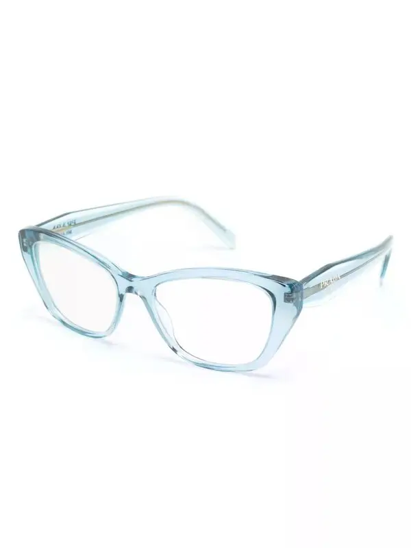 Prada Cat-eye Frame Glasses - Blue
