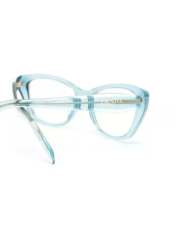 Prada Cat-eye Frame Glasses - Blue