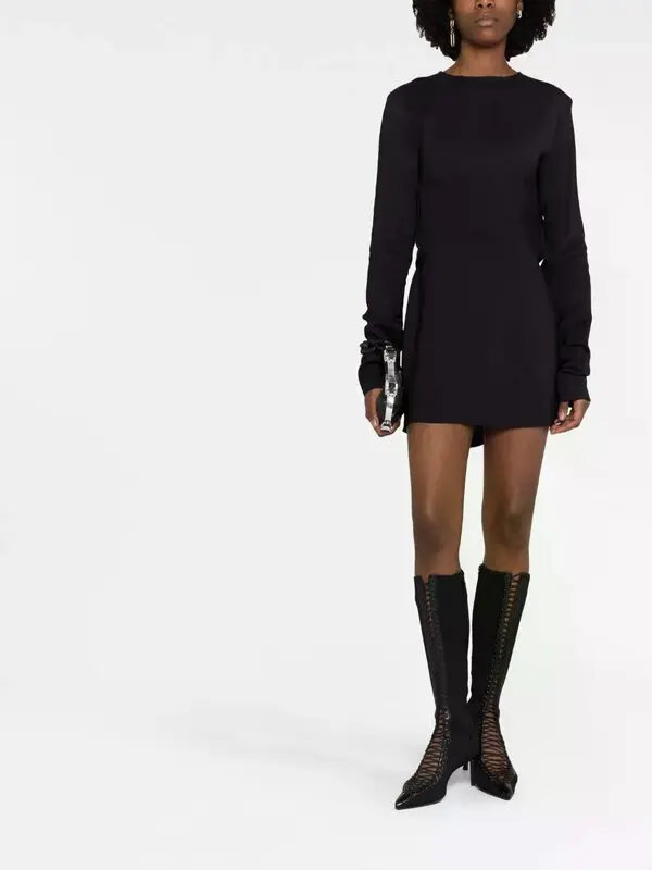 032C Structured Short Dress