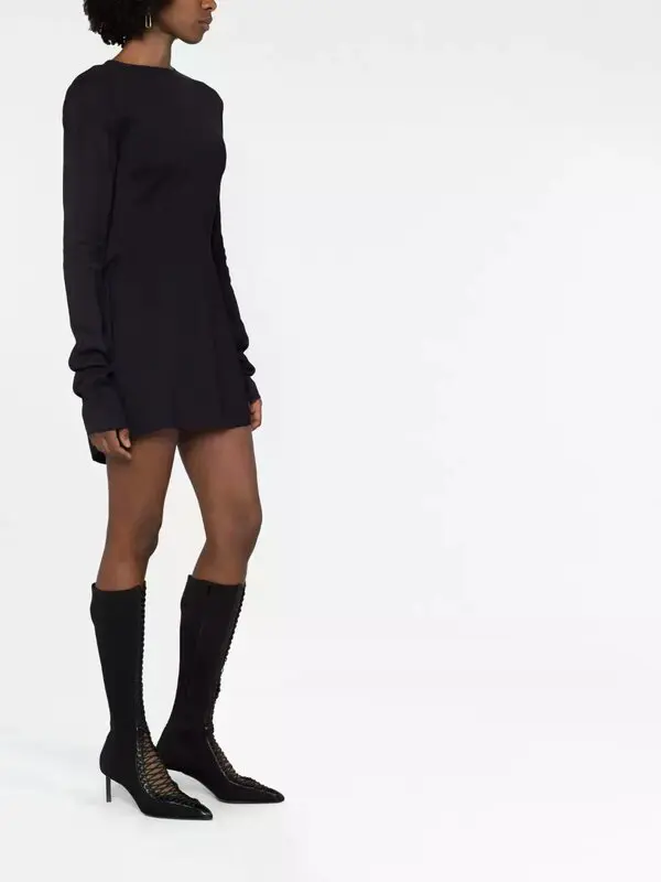 032C Structured Short Dress