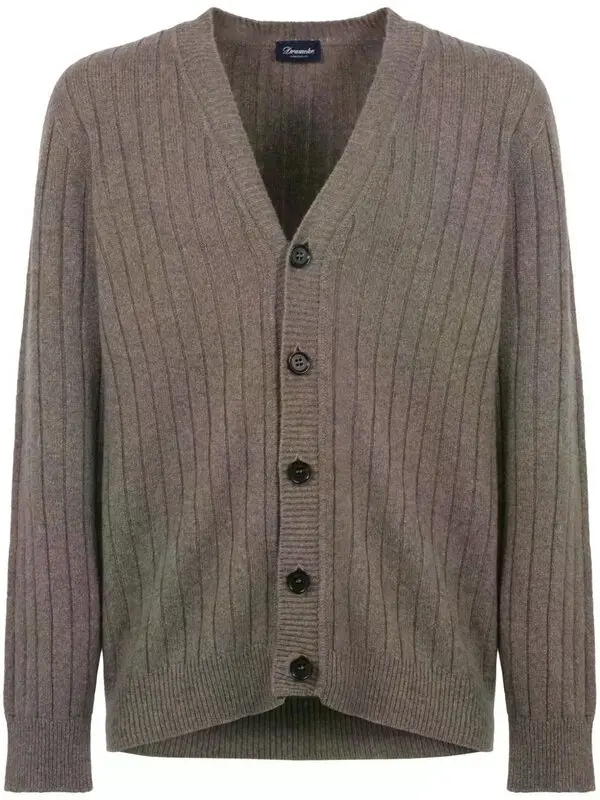 DRUMOHR Ribbed-knit Cardigan