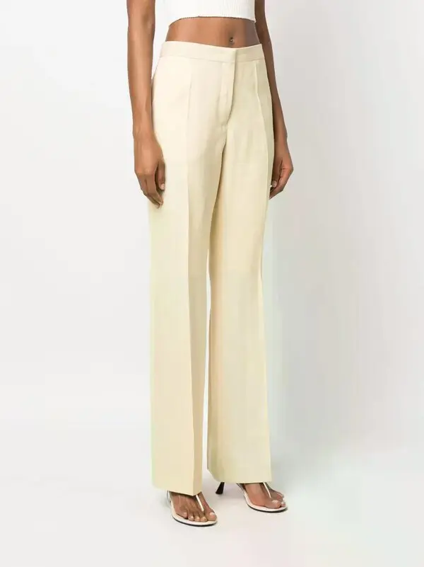 JIL SANDER Pressed-crease Tailored Trousers