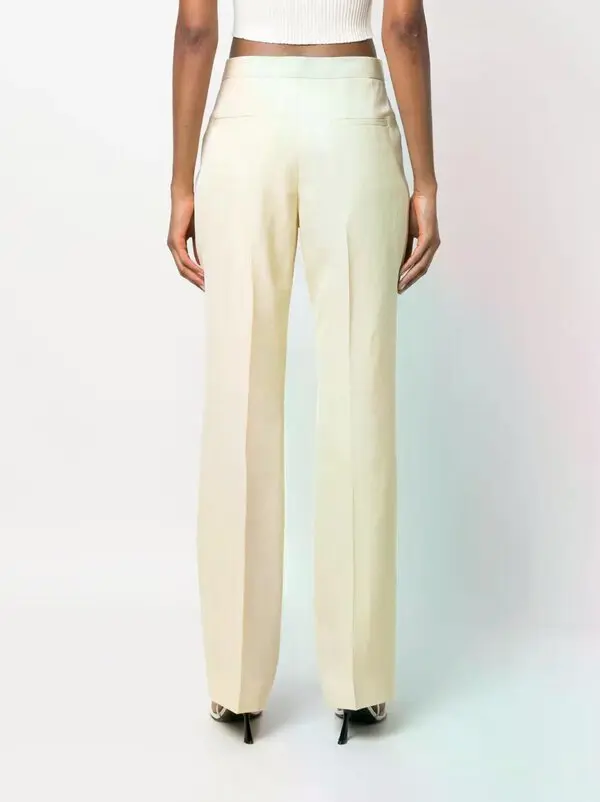 JIL SANDER Pressed-crease Tailored Trousers