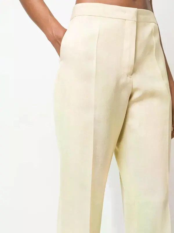 JIL SANDER Pressed-crease Tailored Trousers