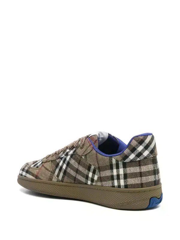 Burberry Checked Sneakers
