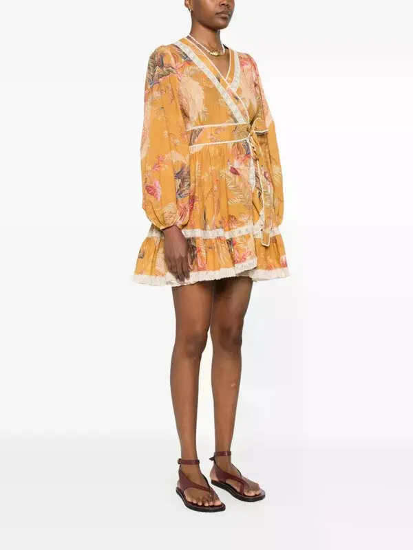 Zimmermann Ascension Frill Mini Dress