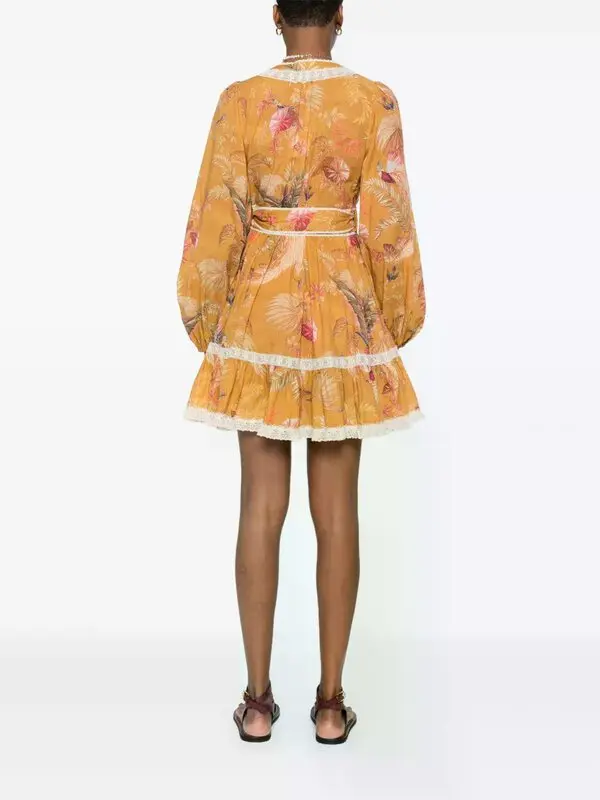 Zimmermann Ascension Frill Mini Dress