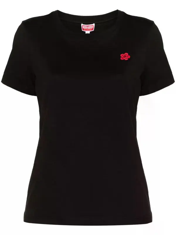 Kenzo Boke Flower Patch Cotton T-shirt