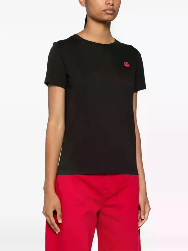 Kenzo Boke Flower Patch Cotton T-shirt