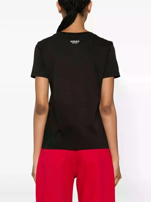 Kenzo Boke Flower Patch Cotton T-shirt