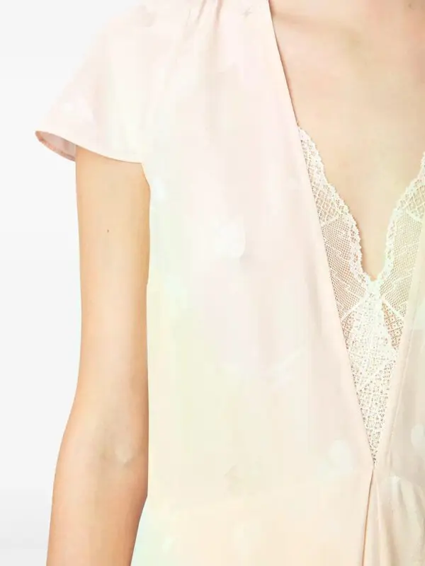 Zadig&Voltaire Ravir Silk Maxi Dress