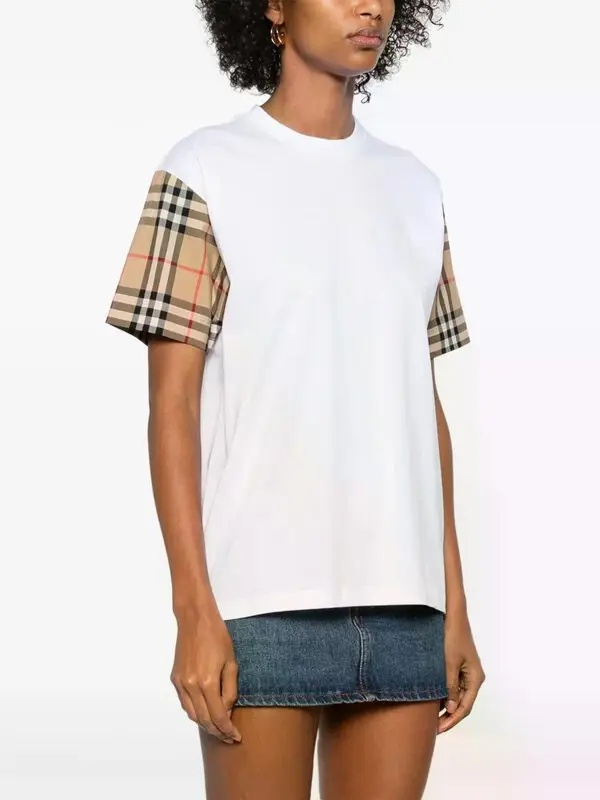 Burberry Vintage Check-detail T-shirt