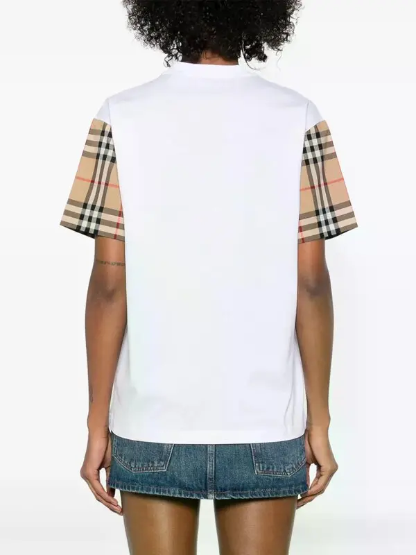 Burberry Vintage Check-detail T-shirt