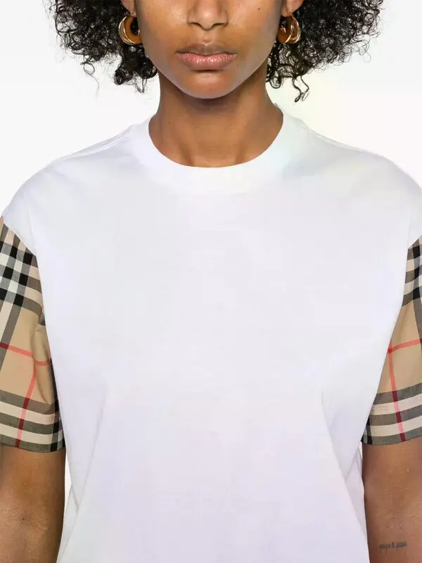 Burberry Vintage Check-detail T-shirt