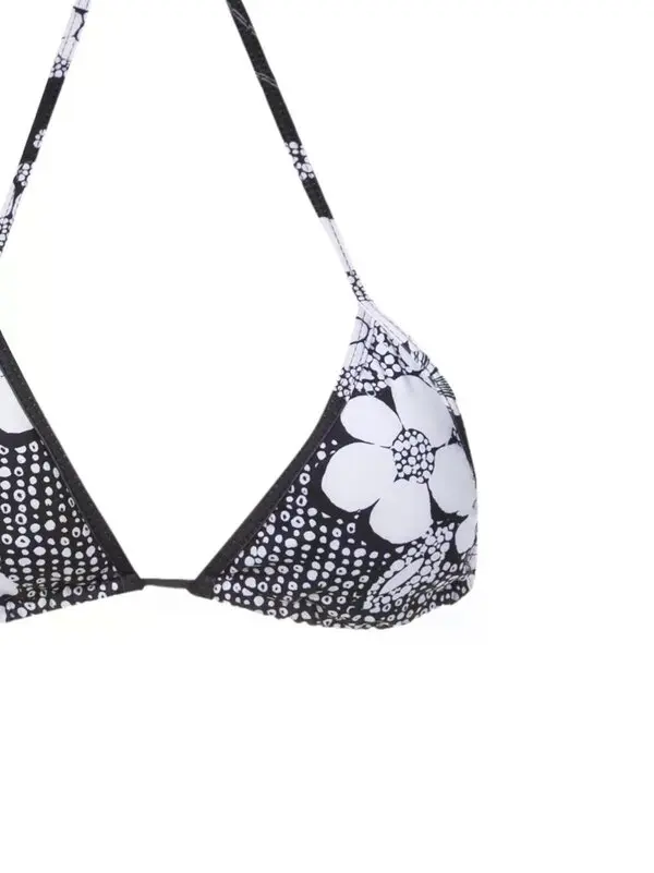AMIR SLAMA Floral-print Bikini Set