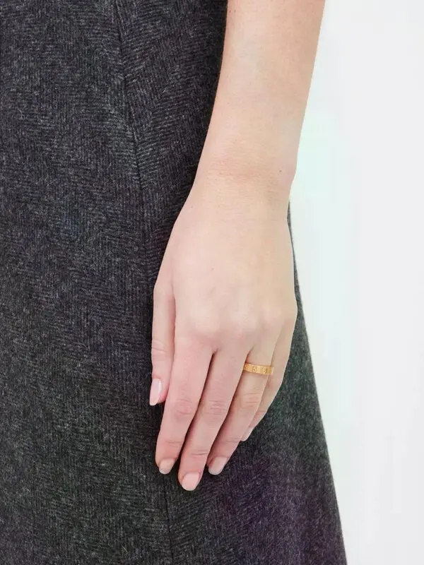 MAISON MARGIELA Engraved Ring