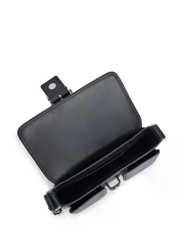 Michael Kors Buckled Leather Shoulder Bag
