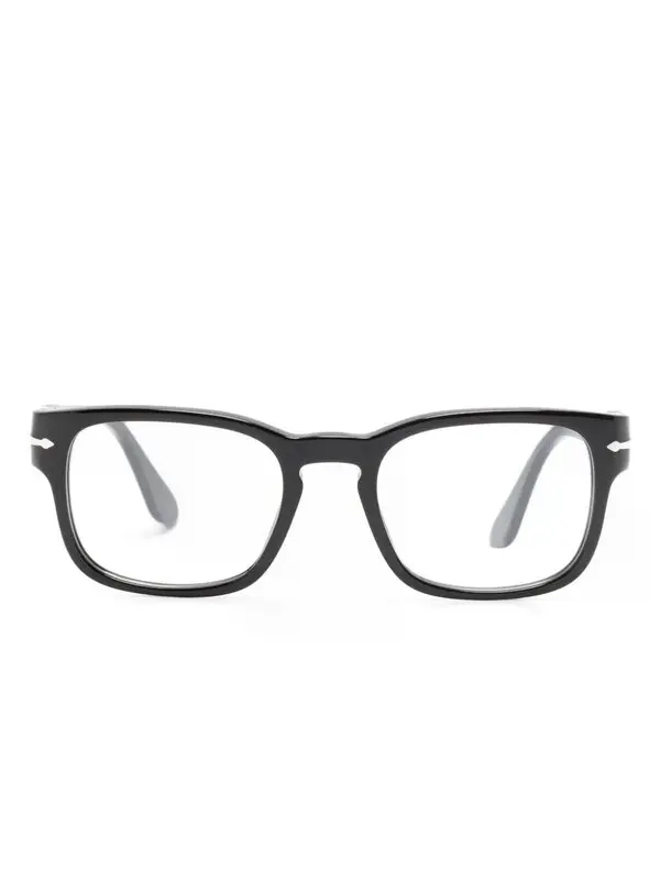 Persol Square-frame Glasses - Black