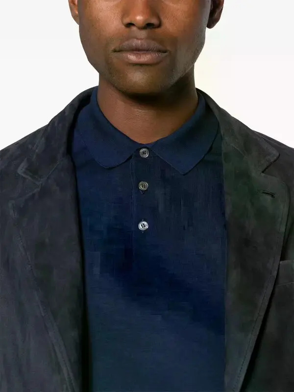 DRUMOHR Fine-knit Polo Shirt