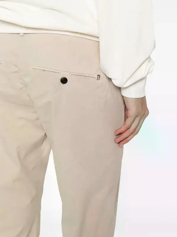 DONDUP Slim-fit Chino Trousers - Neutrals