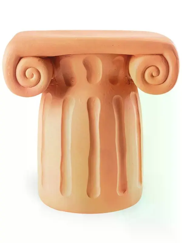 SELETTI Magna Graecia Capital Sculpture - Orange