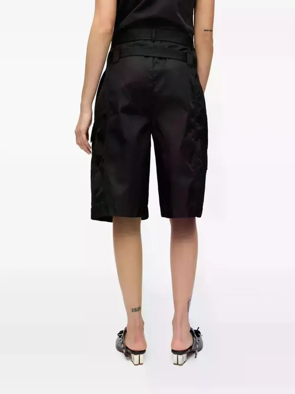GANNI Belted Shorts