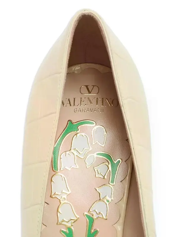 Valentino Garavani Bow Detailing Pumps - Neutrals