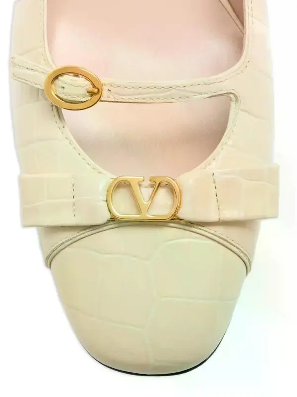 Valentino Garavani Bow Detailing Pumps - Neutrals