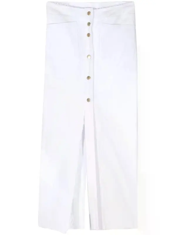 LITKOVSKA Elise Denim Maxi Skirt