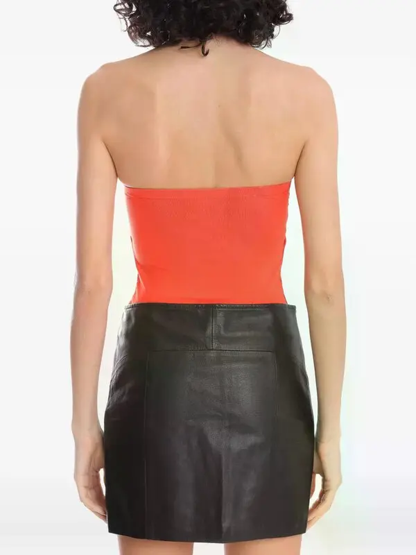 AMIR SLAMA Strapless Bustier Top
