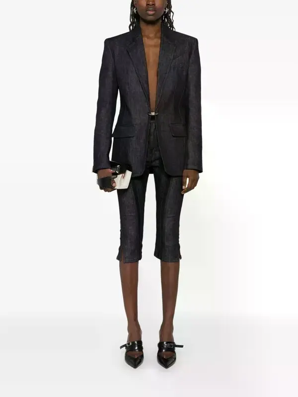 MUGLER Pierced Tailored Blazer