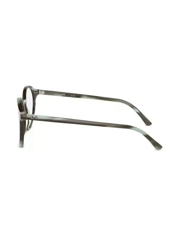 Ray-ban Round-frame Glasses - Green