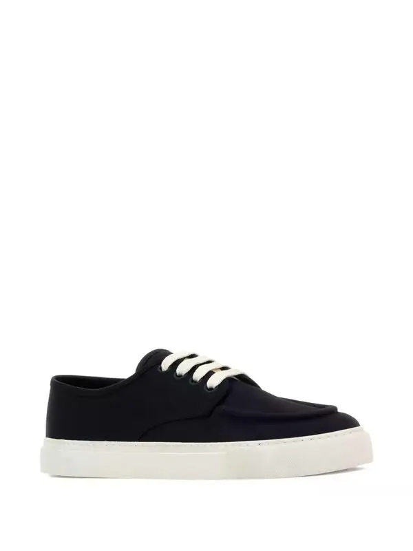 Prada Canvas Lace-up Sneakers