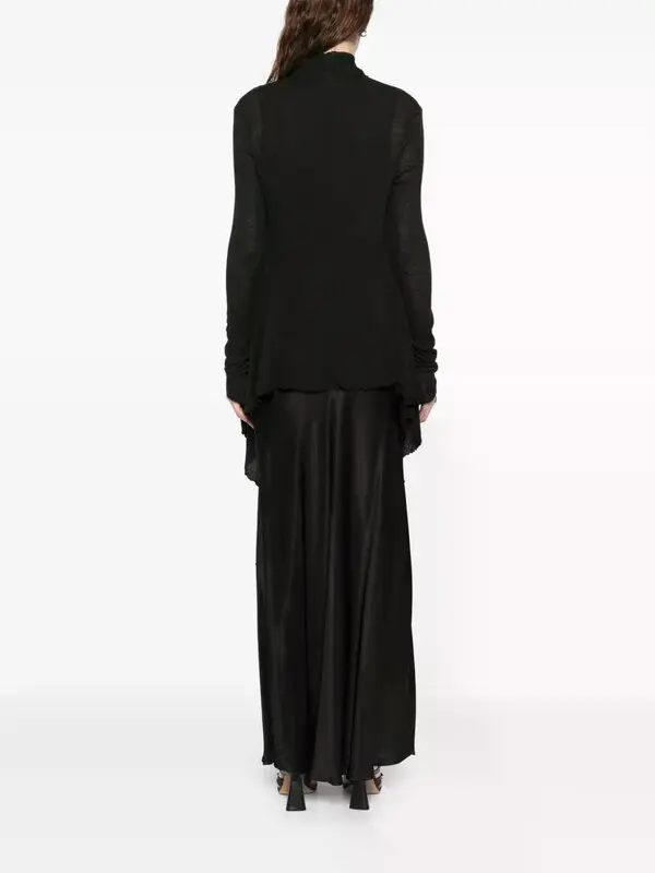 MARC LE BIHAN Open-front Asymmetric Cardigan