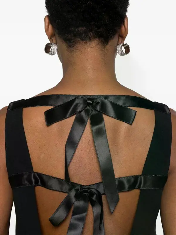 Prada Triangle-logo Mini Dress