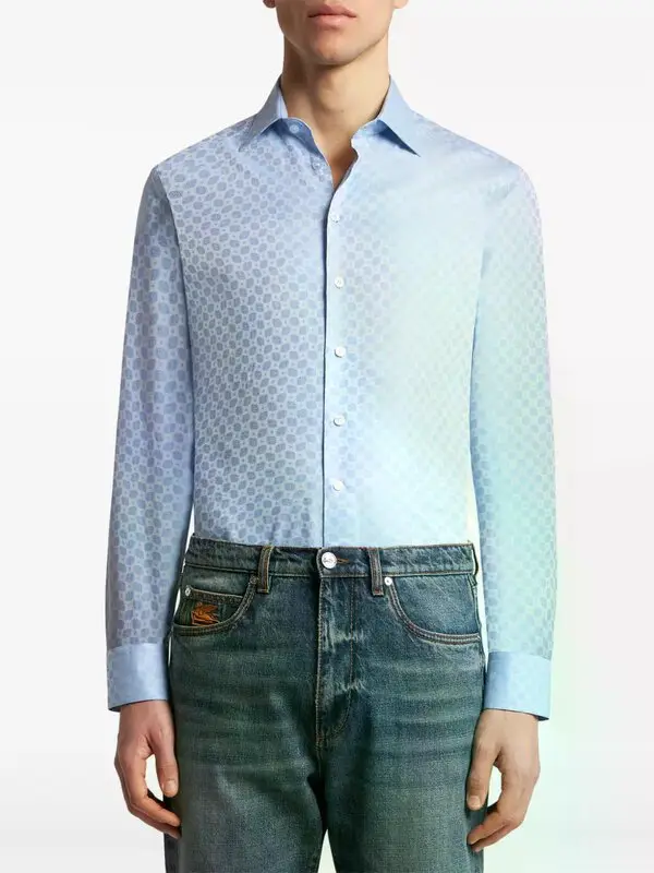 Etro Jacquard Cotton Shirt