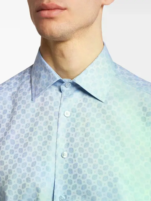 Etro Jacquard Cotton Shirt