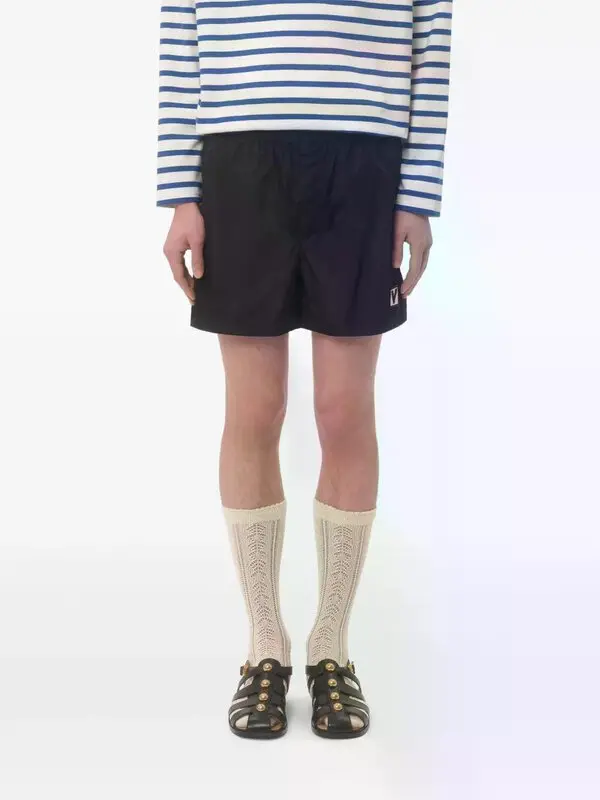 Valentino Garavani Chez-patch Swim Shorts - Black