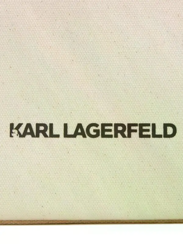 Karl Lagerfeld X Jorge Parra Canvas Tote Bag