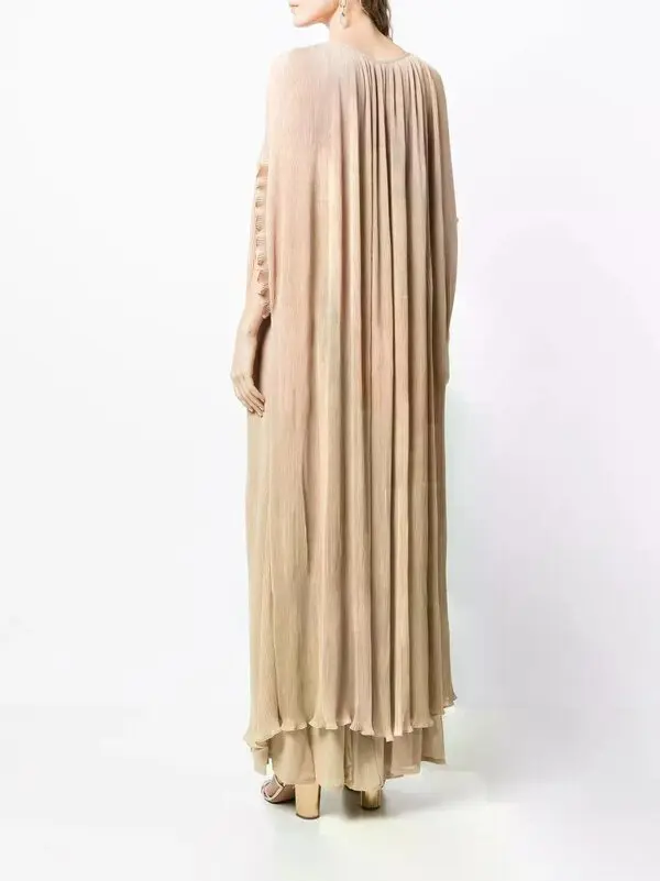 BARUNI Sleeveless Dress And Cape Set
