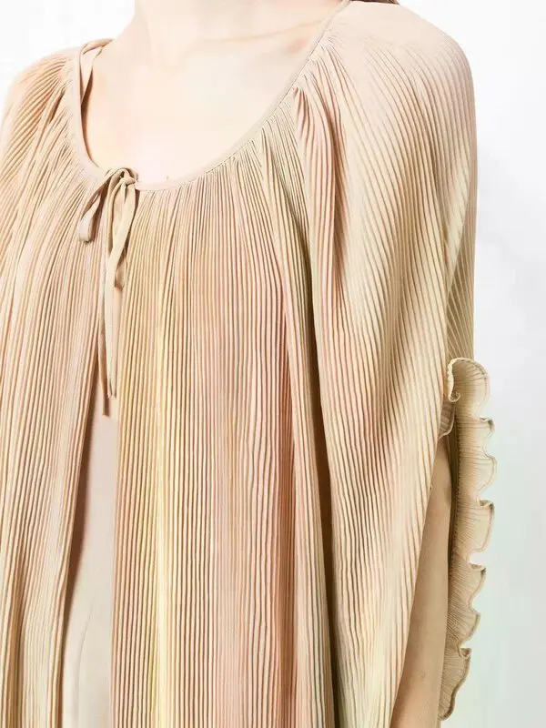 BARUNI Sleeveless Dress And Cape Set