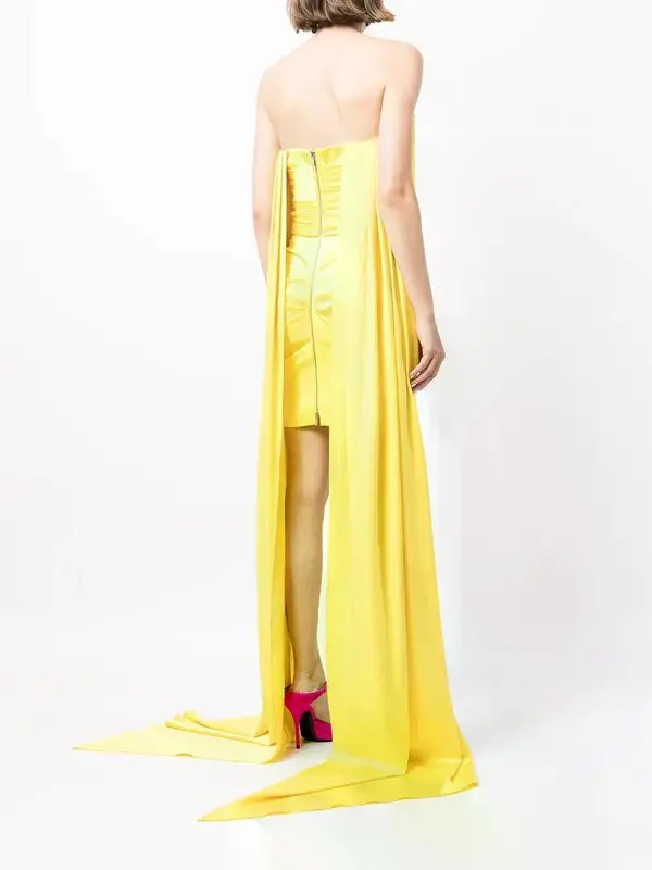 Alex Perry Draped-panel Ruched Dress