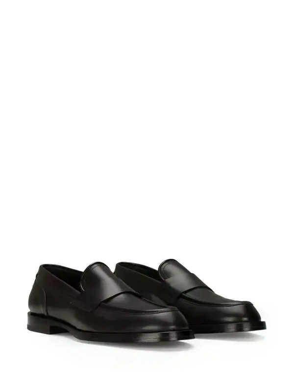 Dolce & Gabbana Calfskin Leather Loafers