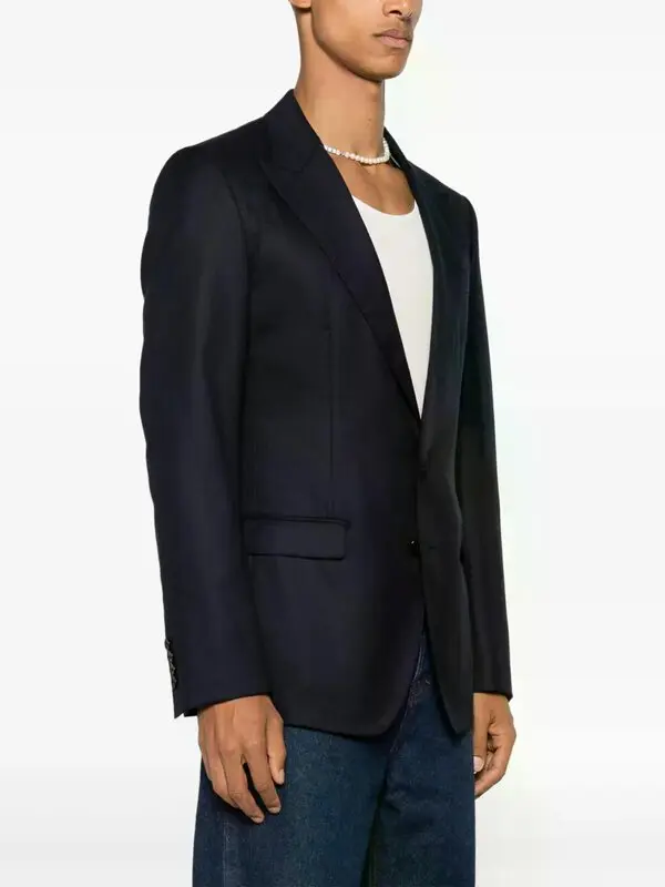 Dolce & Gabbana Virgin-wool Blazer - Blue