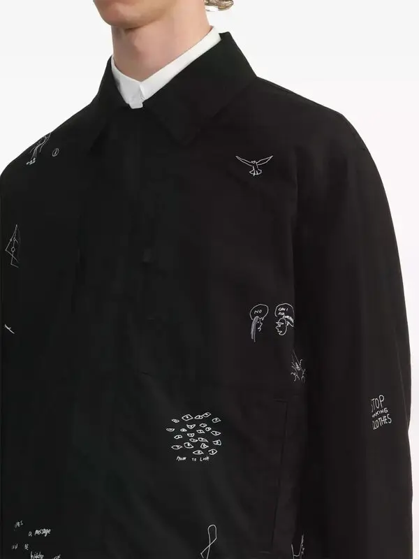 Undercover Cotton Shirt Jacket