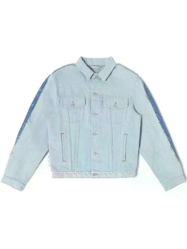 Heron Preston Logo-patch Denim Jacket