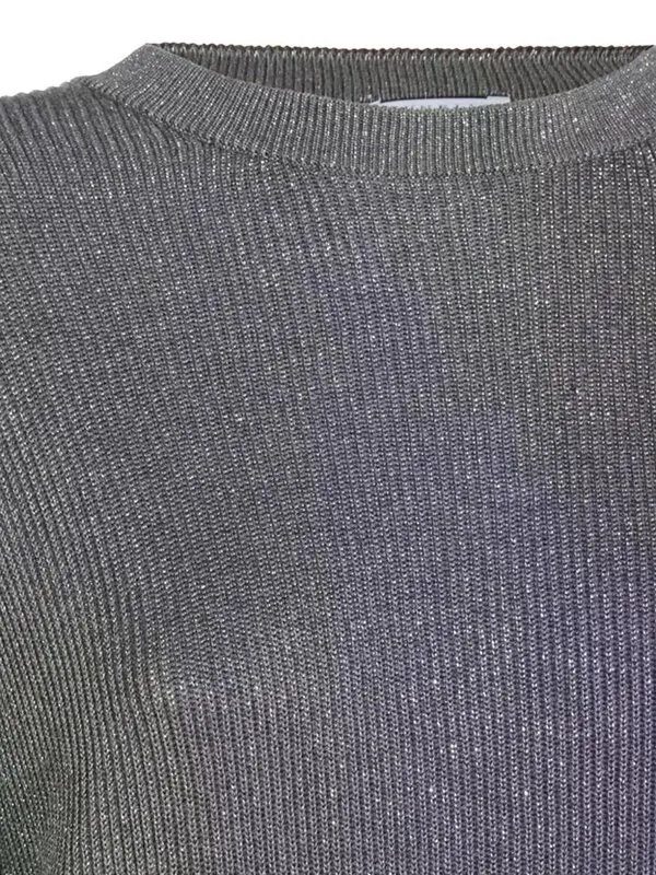 Brunello Cucinelli Lurex Sweater - Grey