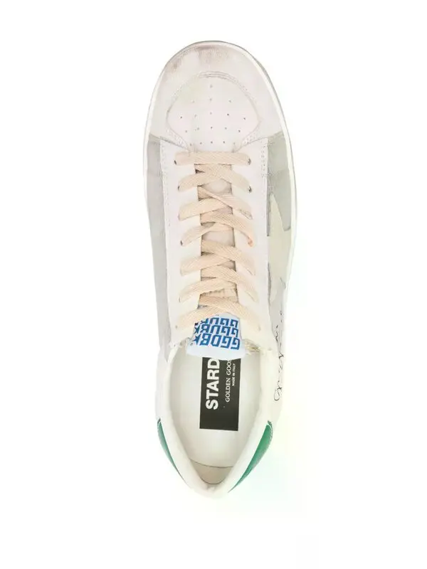 GOLDEN GOOSE Stardan Star-appliqué Sneakers - White