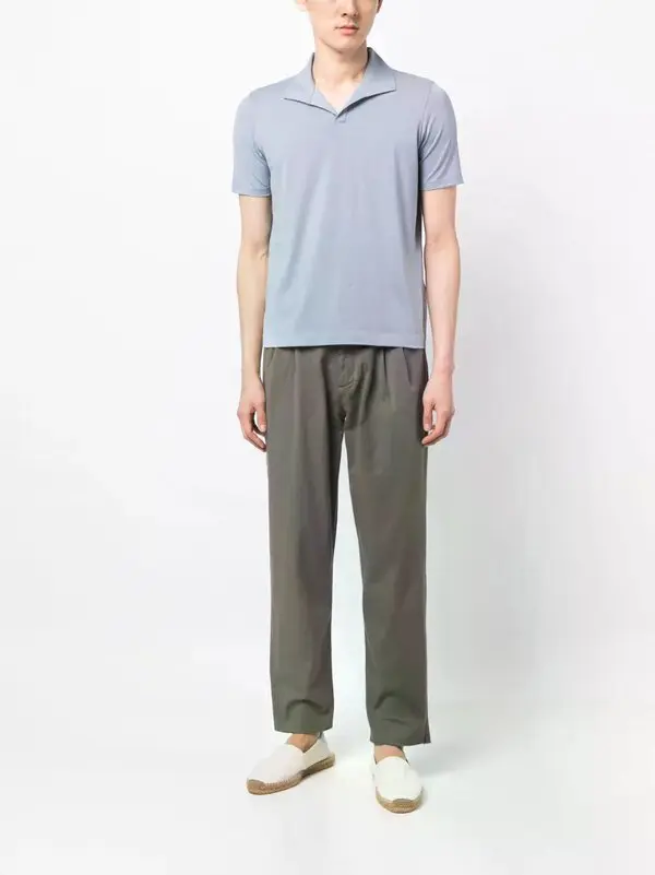 CRUCIANI Straight-leg Pleated Trousers