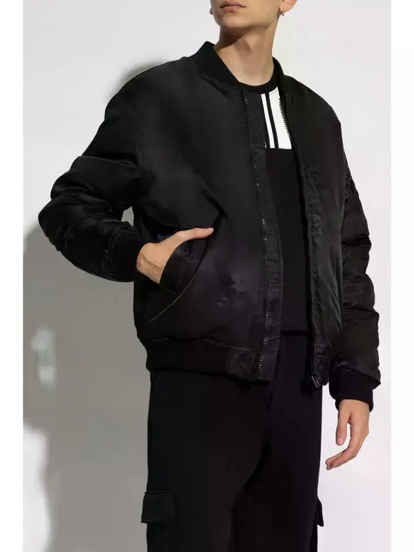 Moschino Zip-up Padded Bomber Jacket